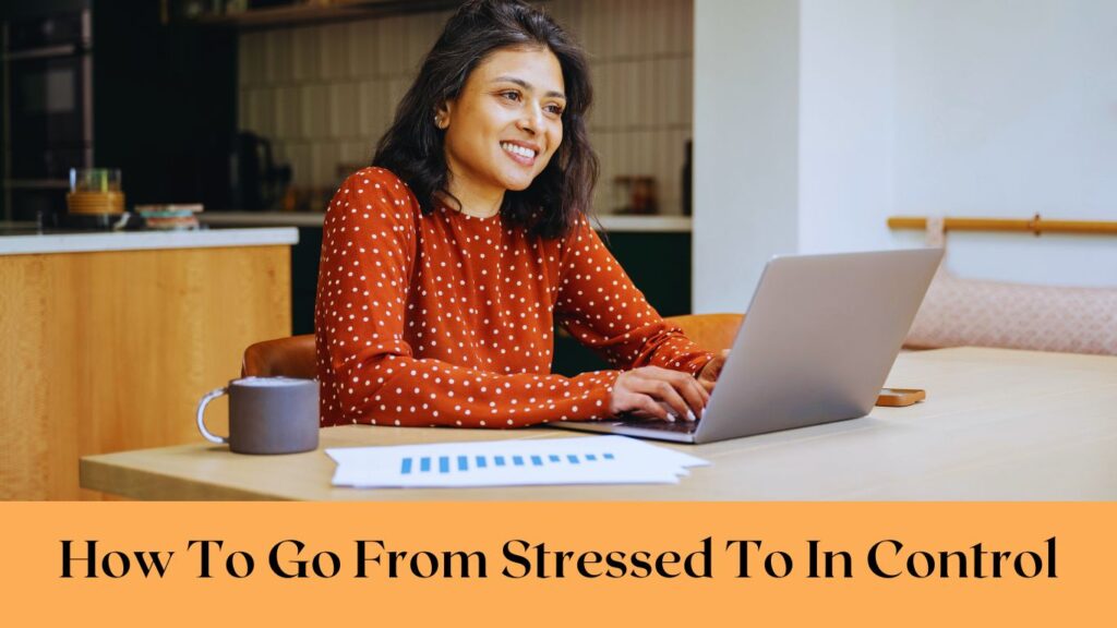 4 Steps From Stressed to In Control : Envision Success Inc